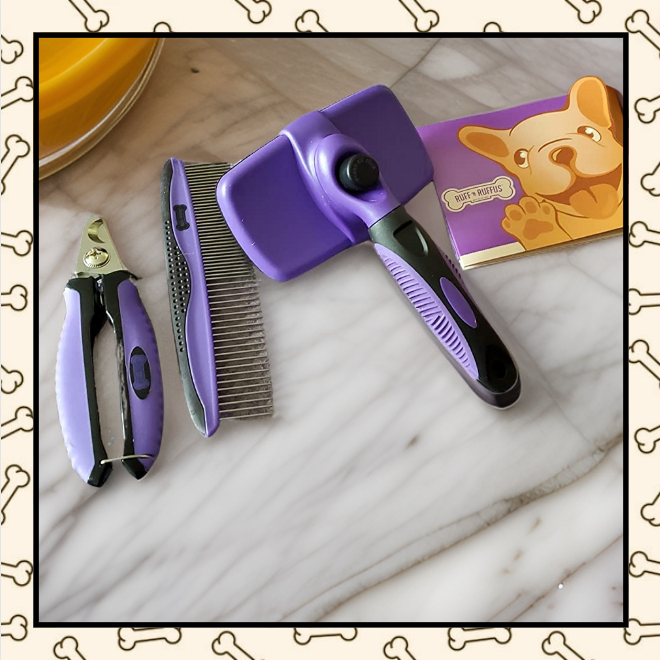 Ruff 'N Ruffus Self-Cleaning Slicker Brush Review - Life With My Dogs
