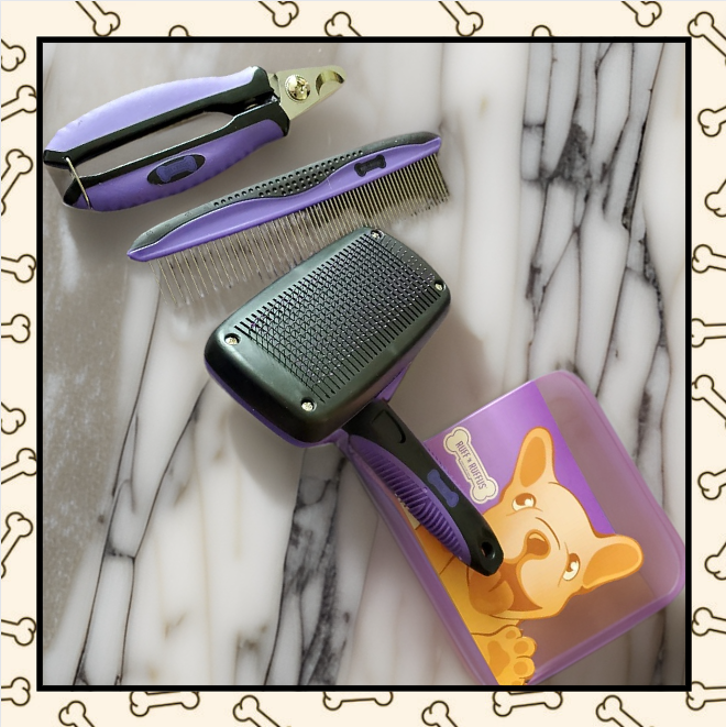 Ruff 'N Ruffus Self-Cleaning Slicker Brush Review - Life With My Dogs